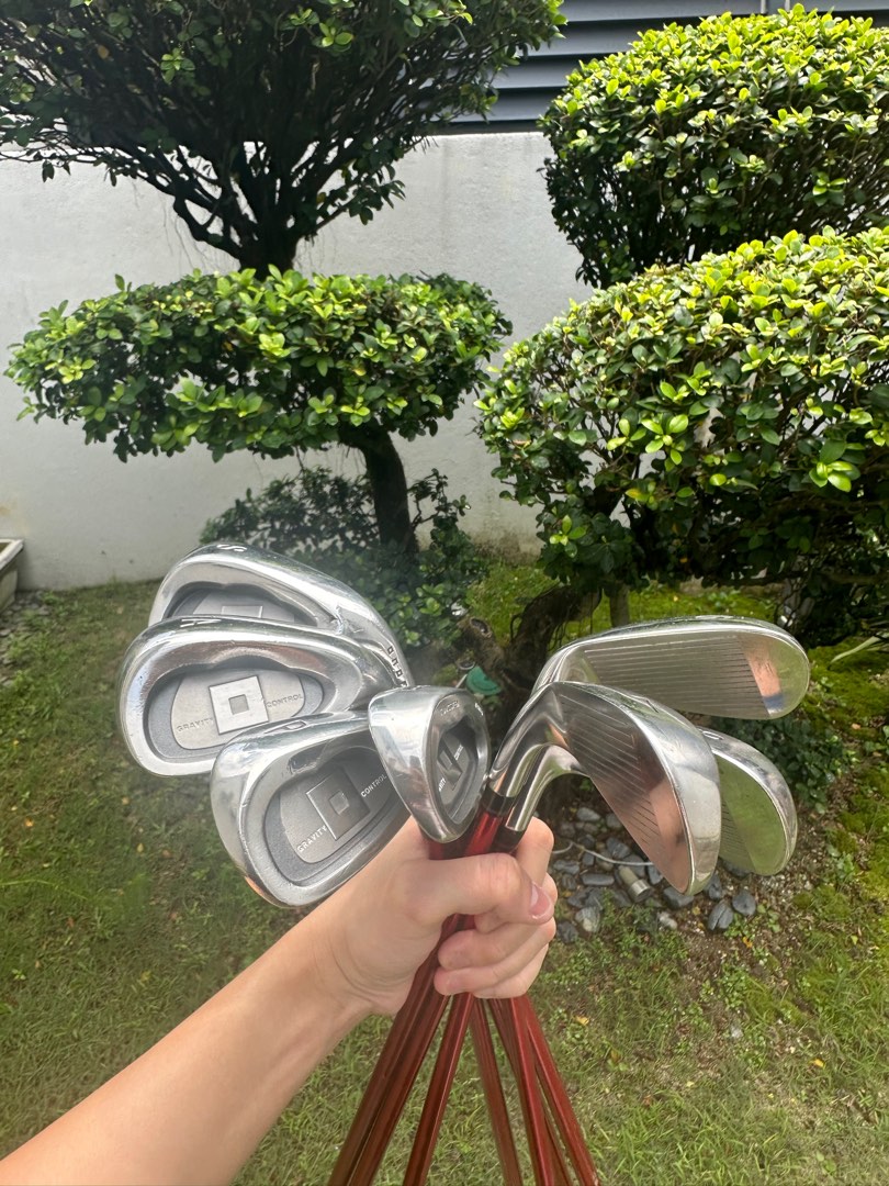 OnOff Gravity Control Iron Set 6-P,A,S, Aftermarket Tour AD Shafts ...
