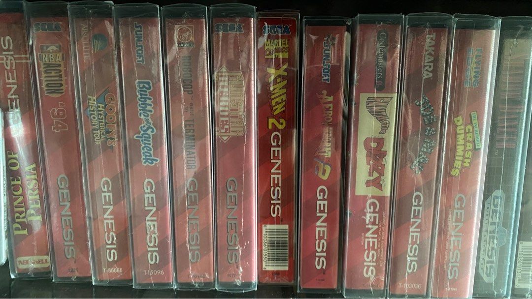 Original vintage sega genesis and mega drive games, Video Gaming, Video ...