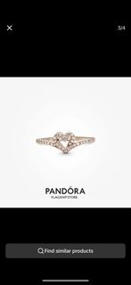 Pandora V Ring, Women's Fashion, Jewelry & Organisers, Rings on Carousell