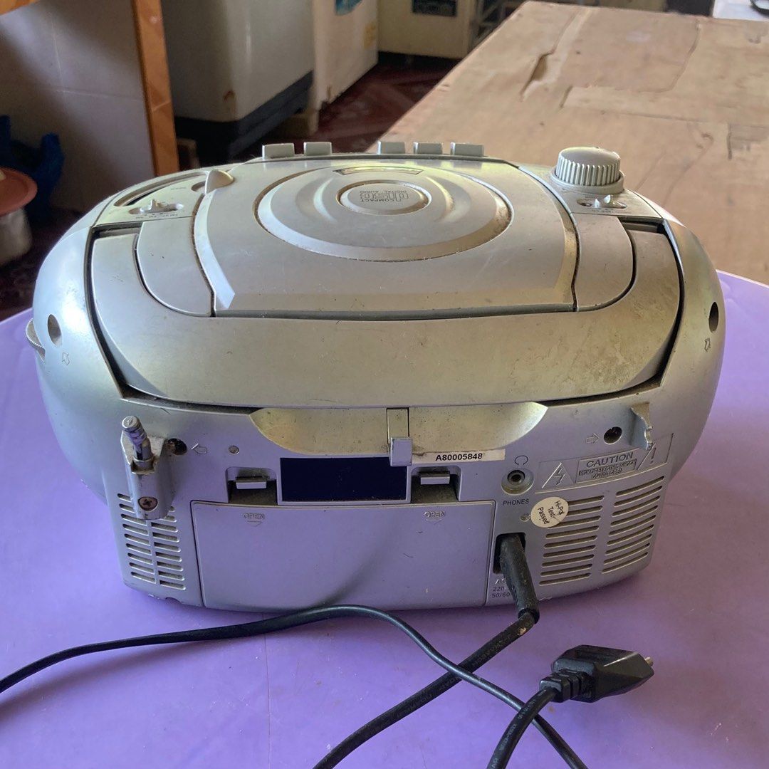 Pensonic radio cassette kaset cd mp3 player, Audio, Portable Music ...