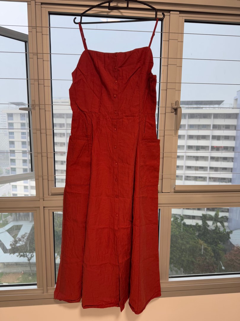 Playdress rust red dress, Women's Fashion, Dresses & Sets, Dresses on ...
