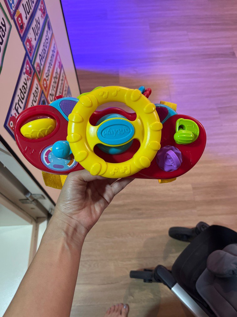 Playgro Steering Wheel- Driving (suitable to attach on stroller ...