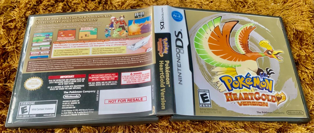 Pokemon Heartgold DS Game AUS, Video Gaming, Video Games, Nintendo on ...