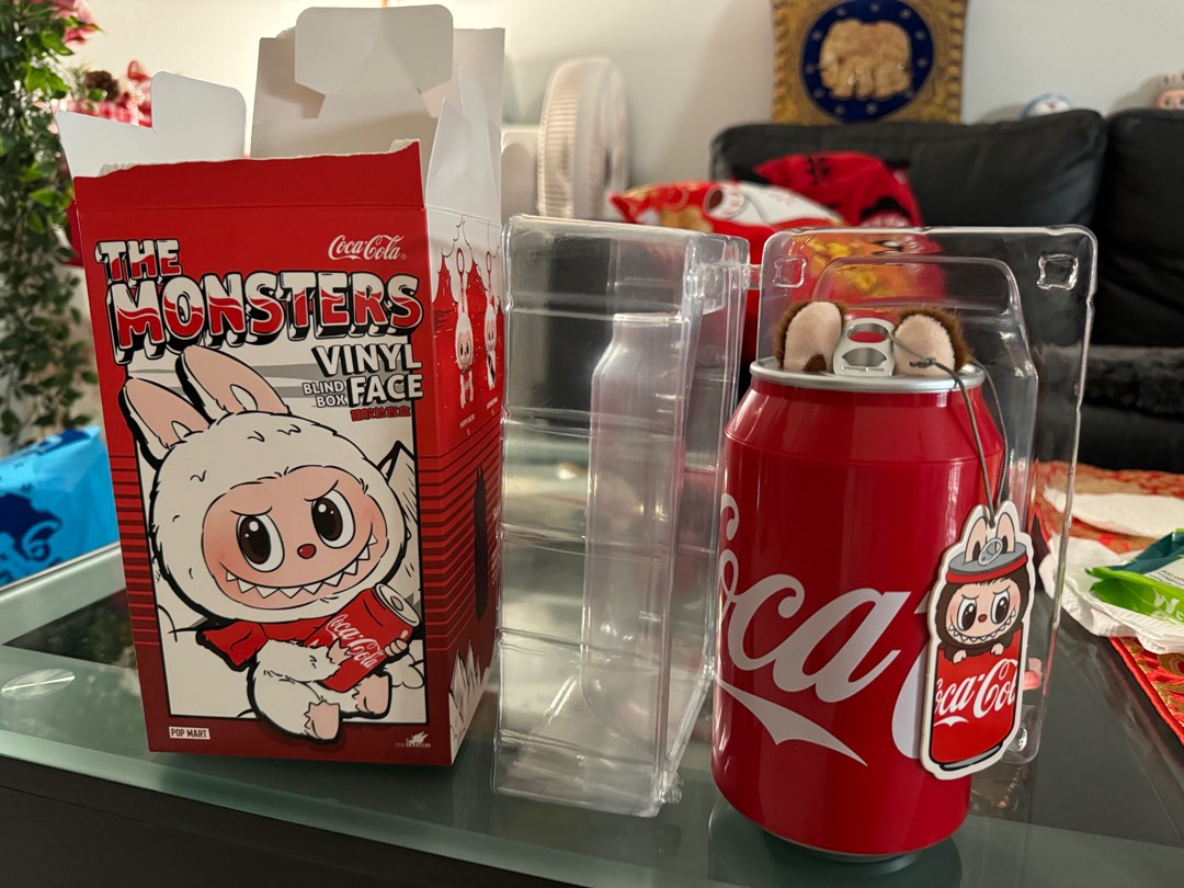Pop Mart Limited edition Coca Cola Labubu, Hobbies & Toys, Toys & Games ...