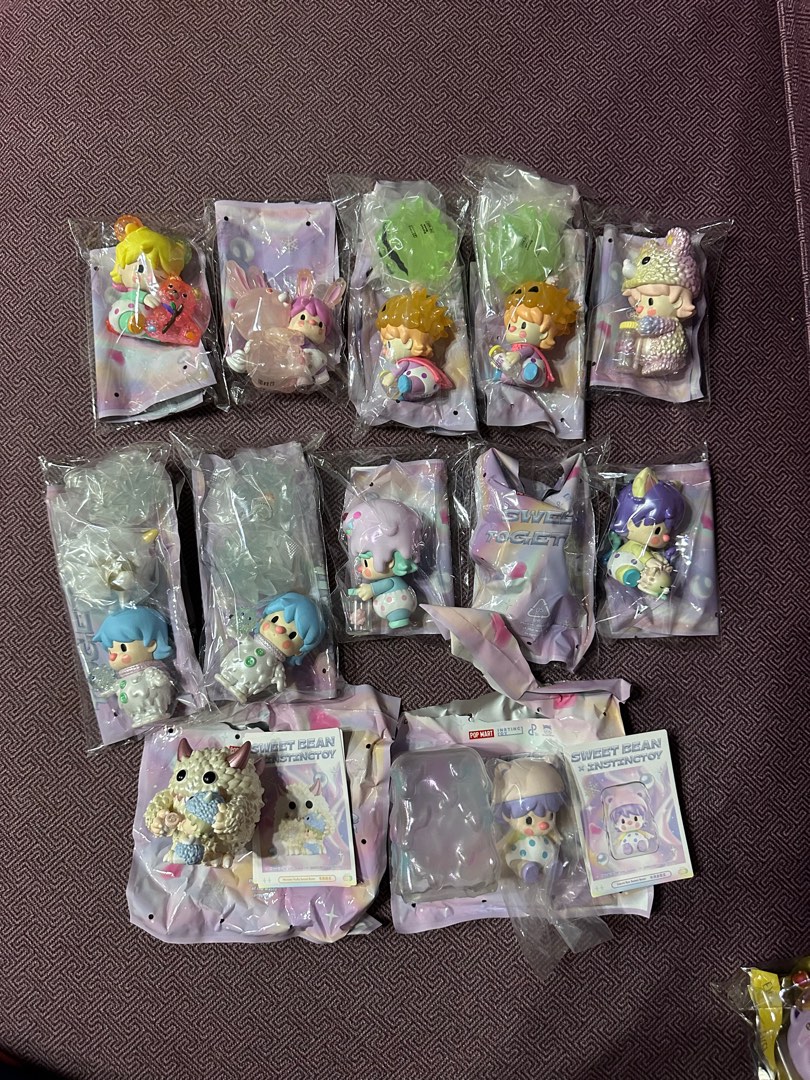 POP MART SWEET BEAN RANDOM FIGURE OFFICIAL, Hobbies & Toys, Toys ...