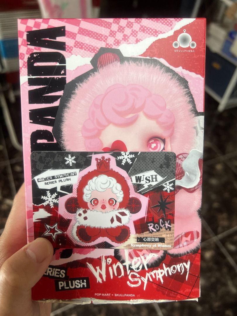 POPMART - SKULLPANDA Winter Symphony of Wishes Secret Design -100% ...