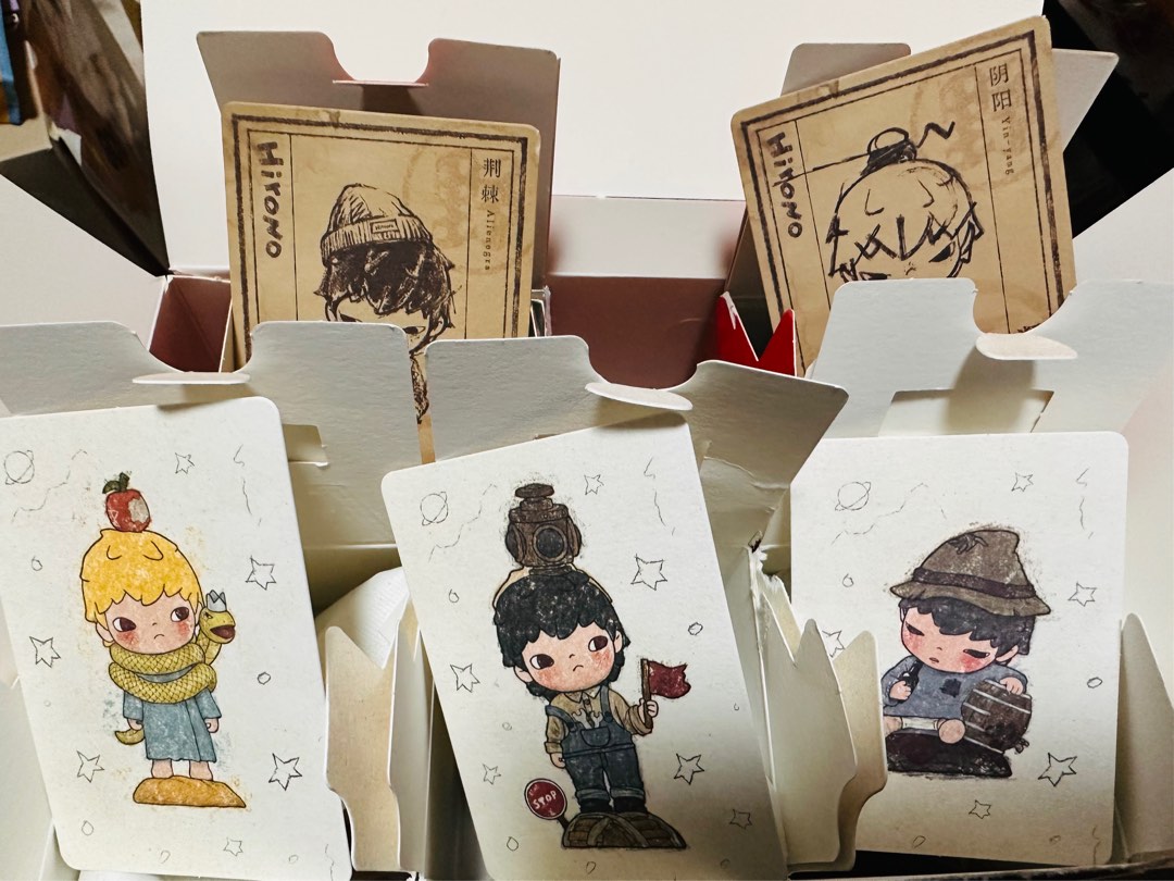 Popmart Hirono Clot Alienegra Yin Yang Little Prince Snake Switchman ...