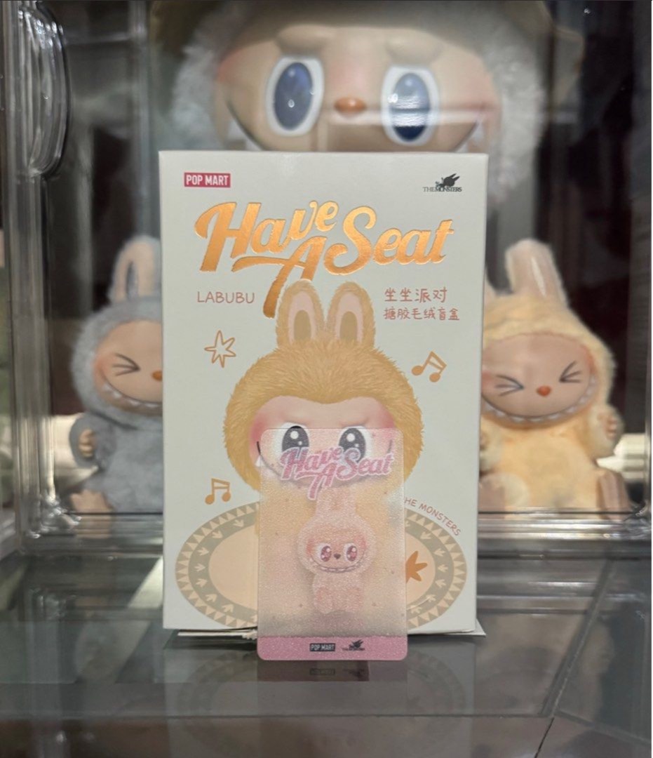 PopMart Labubu Dada Have A Seat, Hobbies & Toys, Toys & Games on Carousell