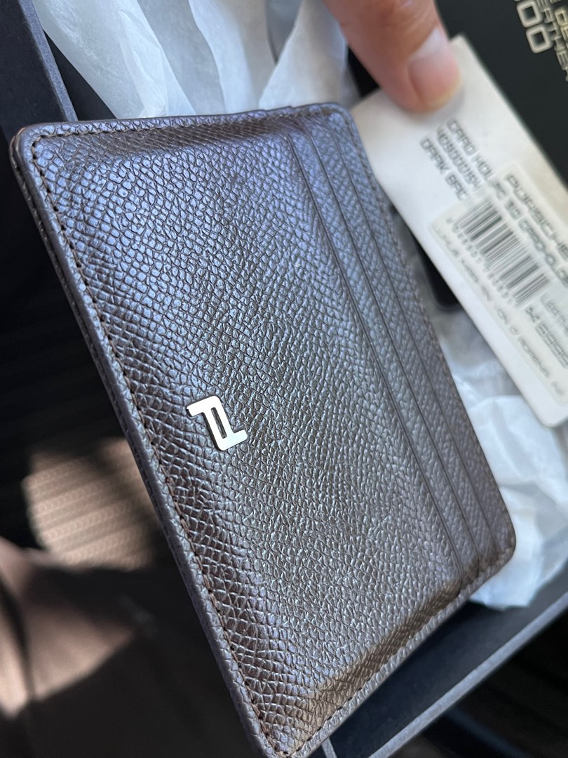 porsche design card holder, Luxury, Bags & Wallets on Carousell