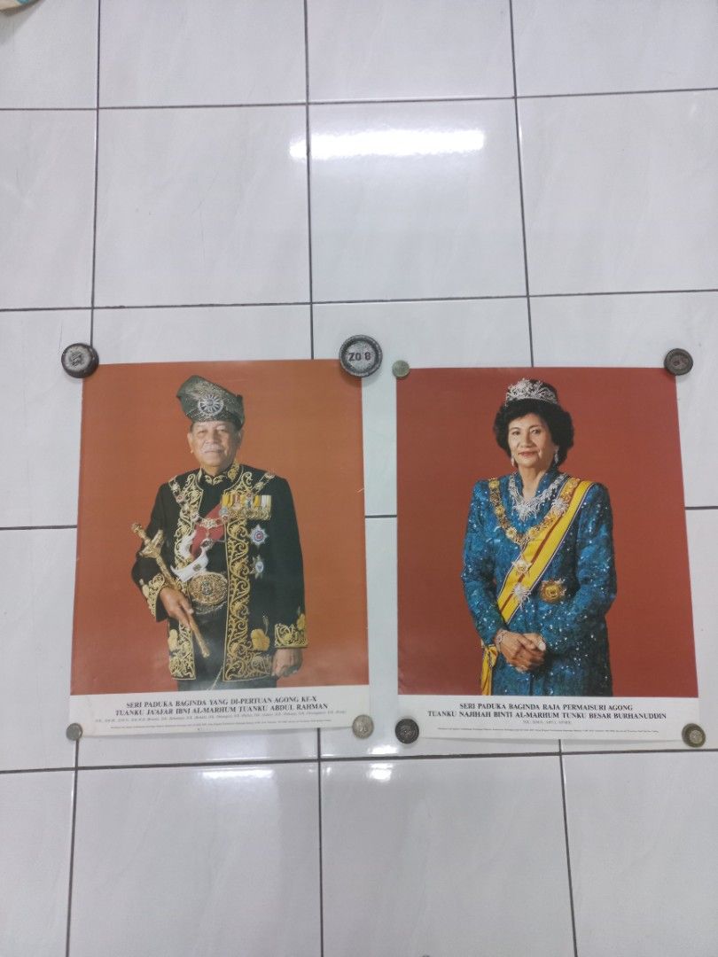 Poster Raja-Raja Melayu Dan Permaisuri, Hobbies & Toys, Stationery ...