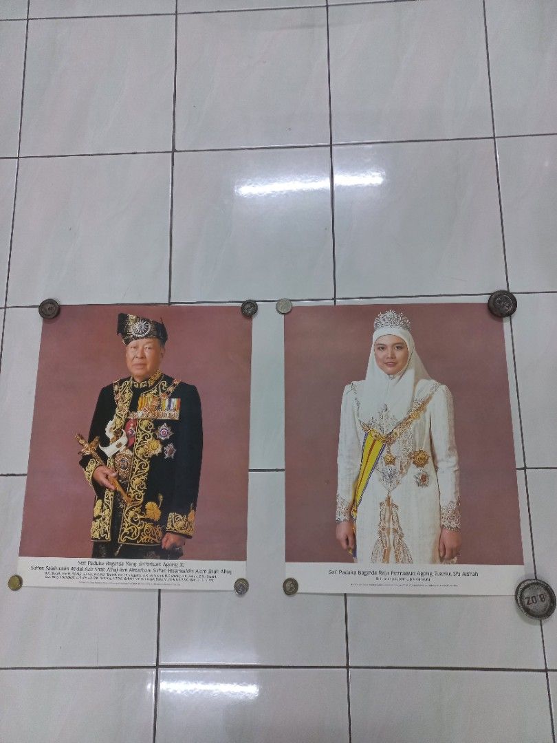 Poster Raja-Raja Melayu Dan Permaisuri, Hobbies & Toys, Stationery ...