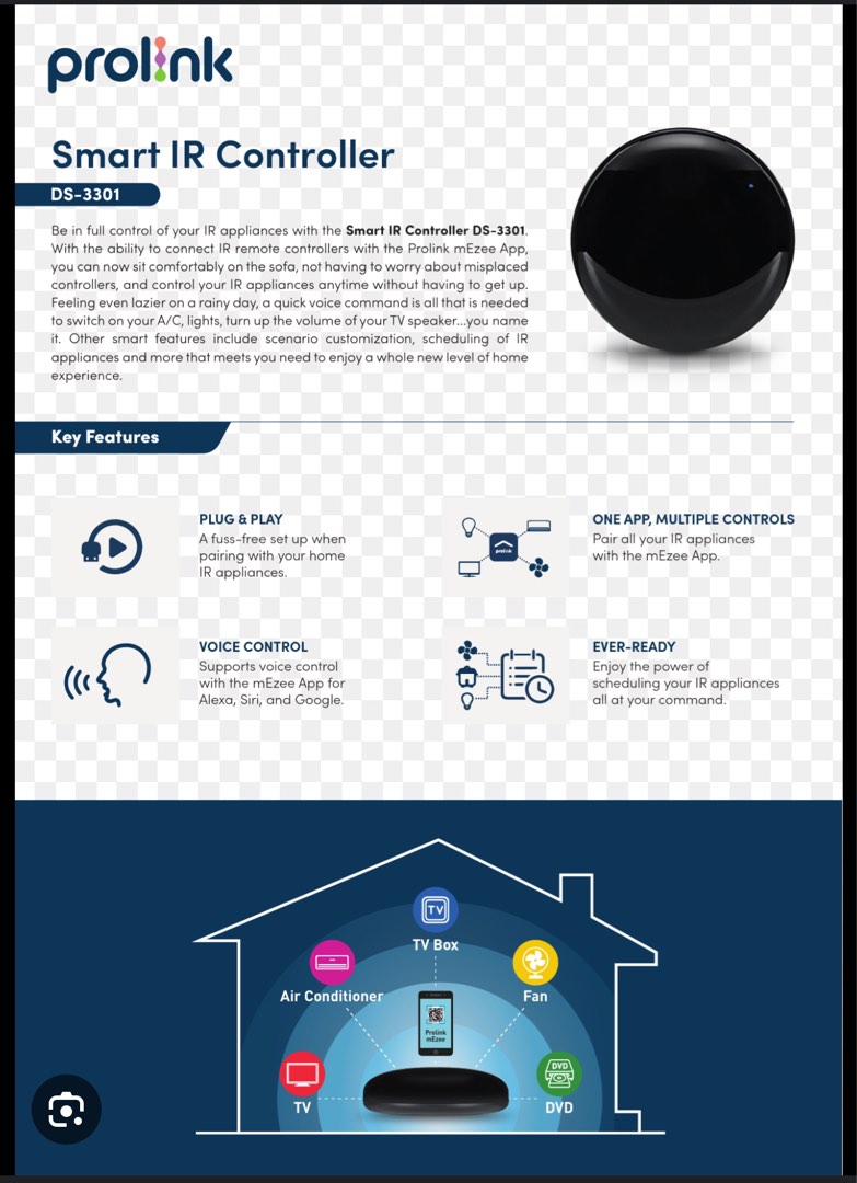 PROLINK SMART REMOTE CONTROLLER PLUS, Mobile Phones & Gadgets, Other ...