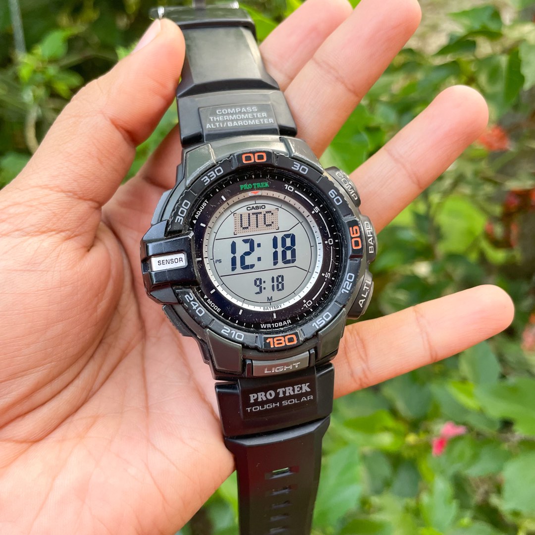 Protrek Triple sensor, Men's Fashion, Watches & Accessories, Watches on Carousell