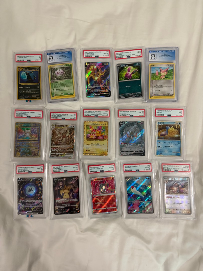 PSA/CGC SLABS (Charizard, Mew and more!), Hobbies & Toys, Toys & Games ...
