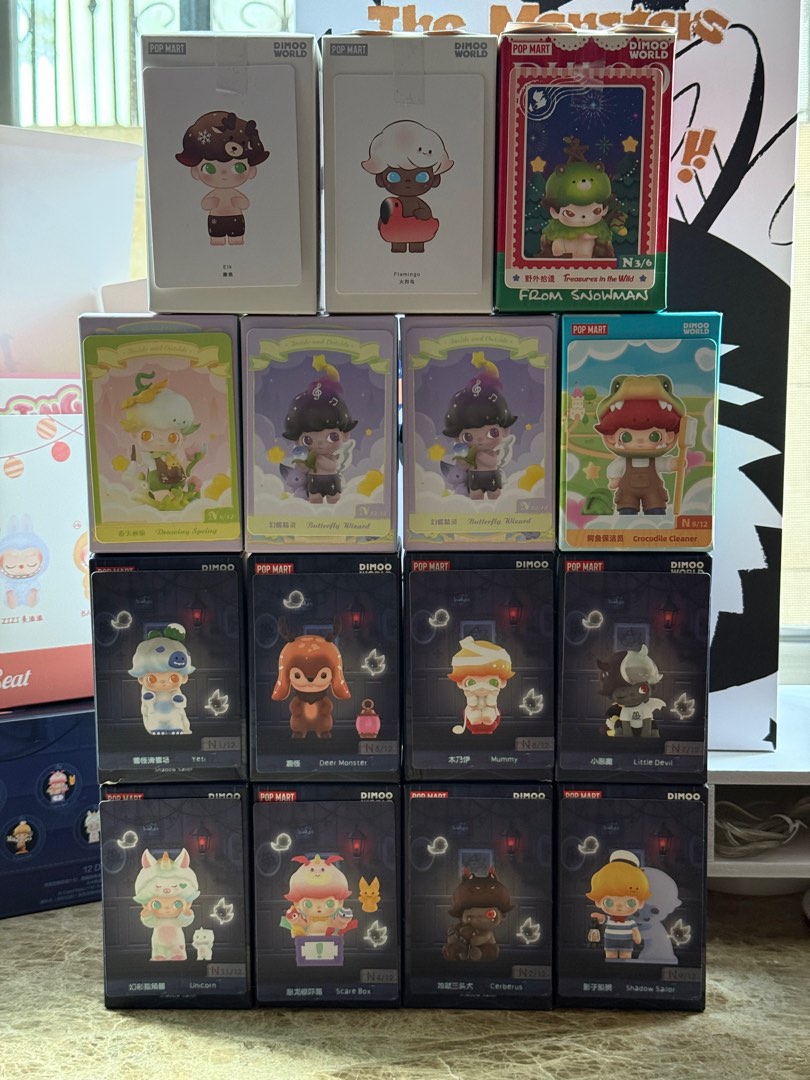 [READ DESCRIPTION] DIMOO popmart blind boxes, Hobbies & Toys, Toys ...