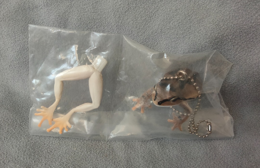 Realistic Toad Frog Mini Figure Keychain, Hobbies & Toys, Toys & Games ...