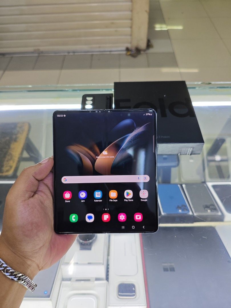 Samsung Galaxy Z Fold 4 12/512GB Blue Seken Original Sein Indonesia ...
