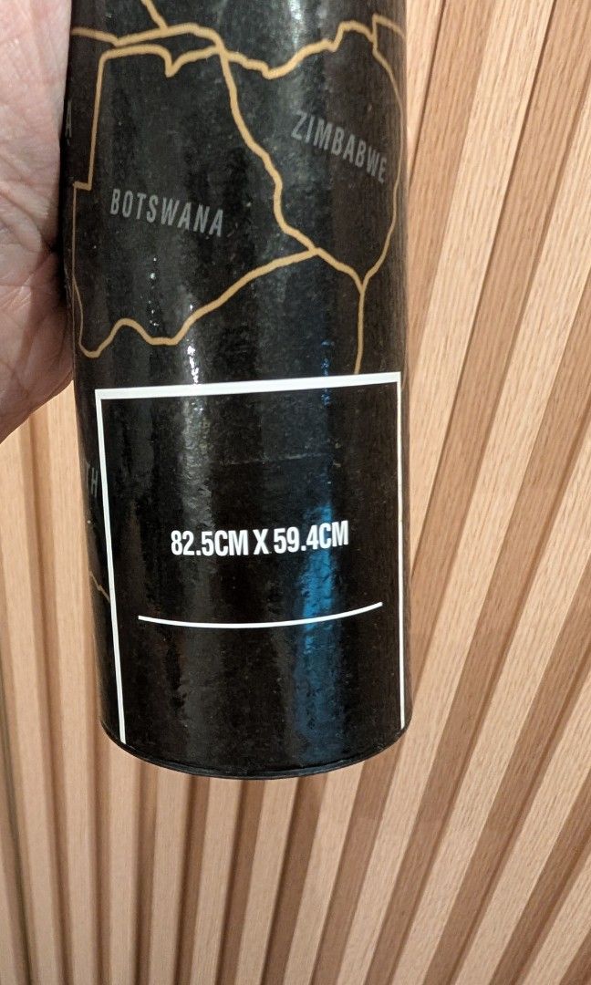 Scratch World Map 82.5cm x 59.4cm, Hobbies & Toys, Stationery & Craft ...