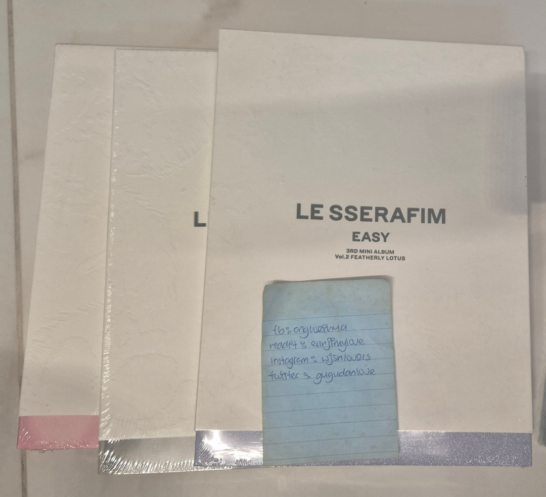 Sealed Lesserafim 3rd Mini Album , Hobbies & Toys, Memorabilia ...