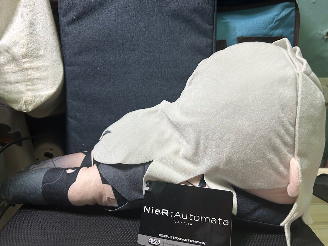 SEGA NieR Automata Ver1.1a NESOBERI (Lay-Down) TV Anime LL Plush A2 ...