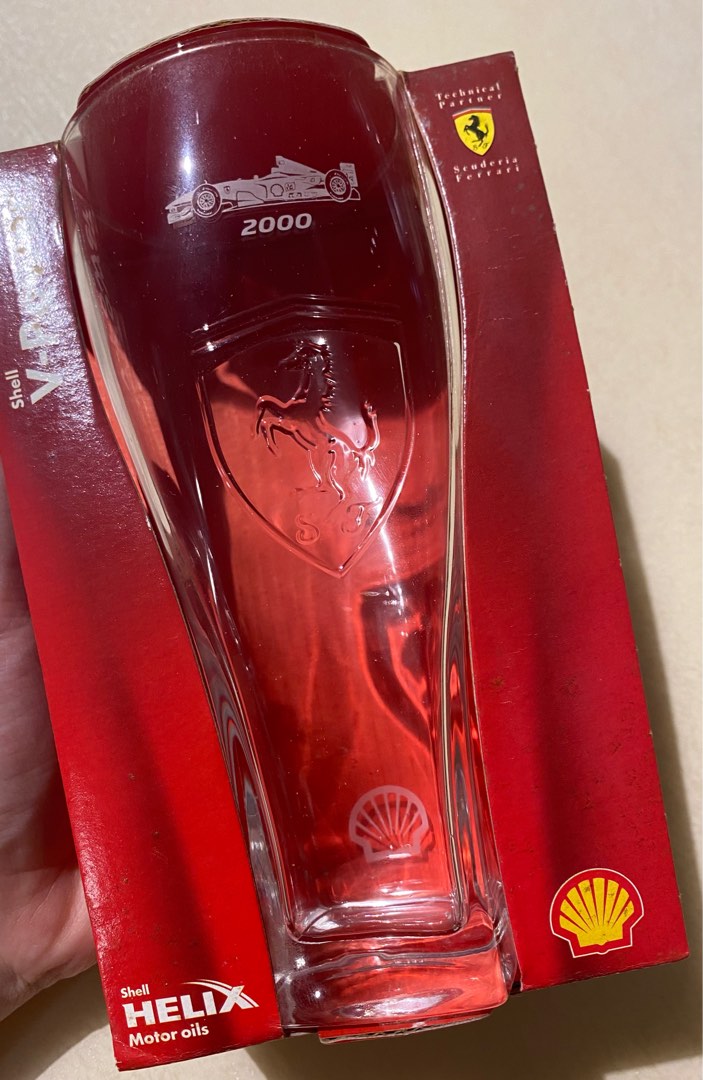 Shell Ferrari F1 Limited Edition Glass (2000), Hobbies & Toys ...
