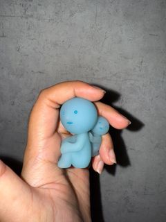 Smiski Blue Version (holding duck), Hobbies & Toys, Toys & Games on ...