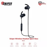 Sniper Headset Wireless Sport Bass Earphone Grsi Resmi SNIPER ...