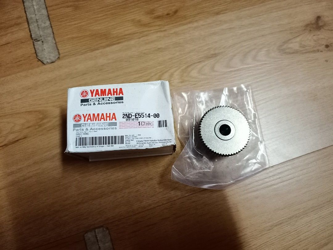 Starter idle gear y15..made in Vietnam gigi gear lagi tebal dari made ...
