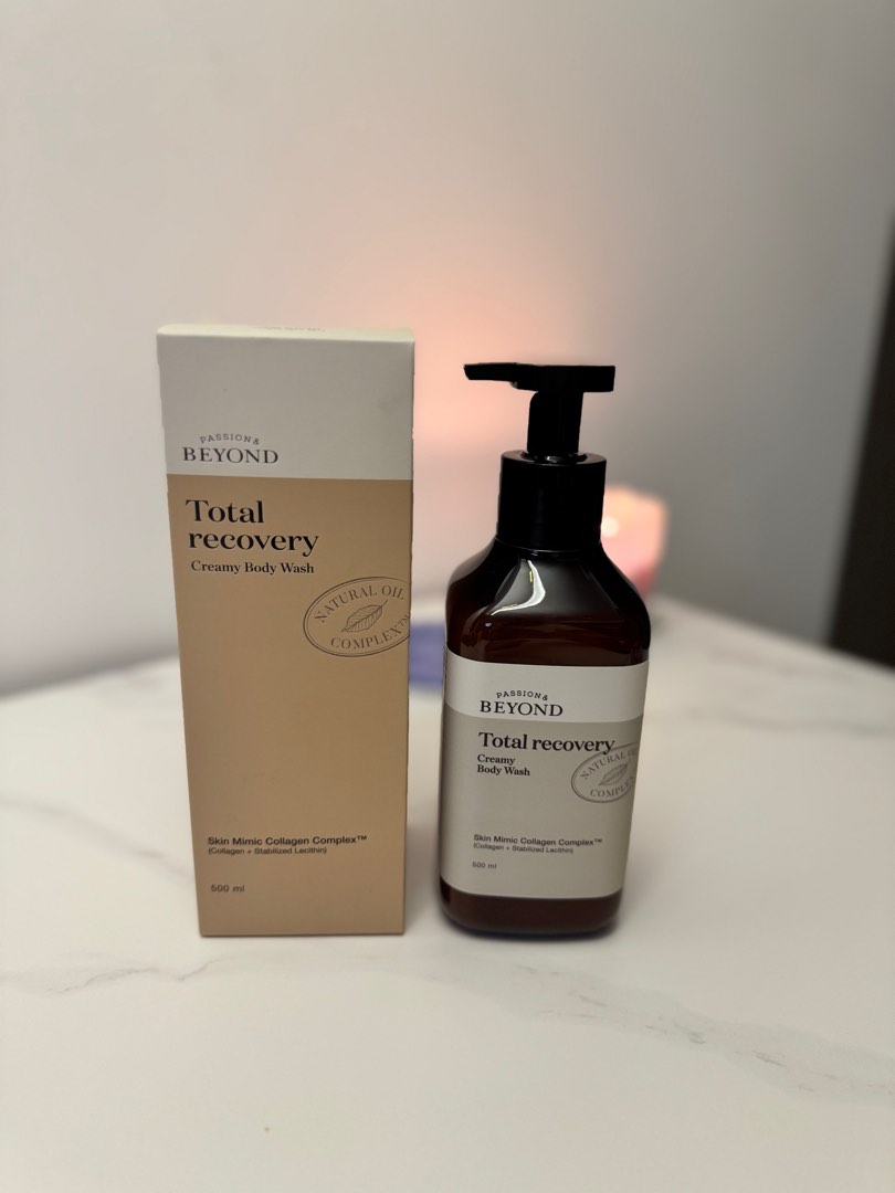 The face shop BEYOND Total Recovery Creamy Body Wash 500ml, Beauty ...
