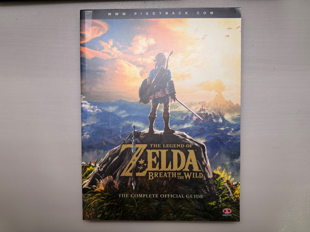The Legend of Zelda BOTW the official complete guide, Hobbies & Toys ...
