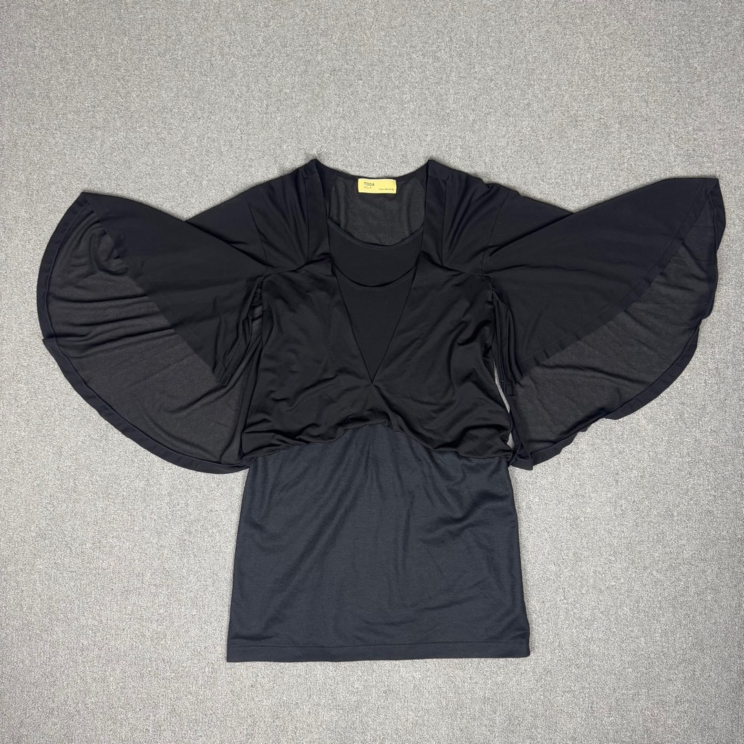 Toga Pulla Archives - Cape Dress - Shoulder Sheer, Women's Fashion ...