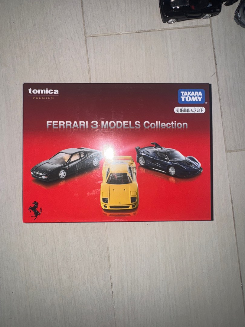 Tomica Premium Ferrari 3 Models Collection, Hobbies & Toys, Toys ...
