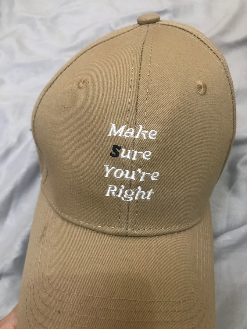 topi miniso cream miniso baseball cap, Fesyen Pria, Aksesoris, Topi di ...