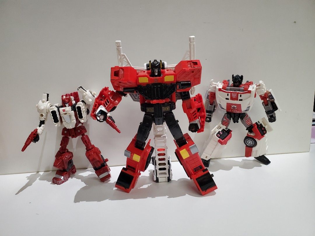 Transformers inferno red alert sixgun six gun siege power primes ...