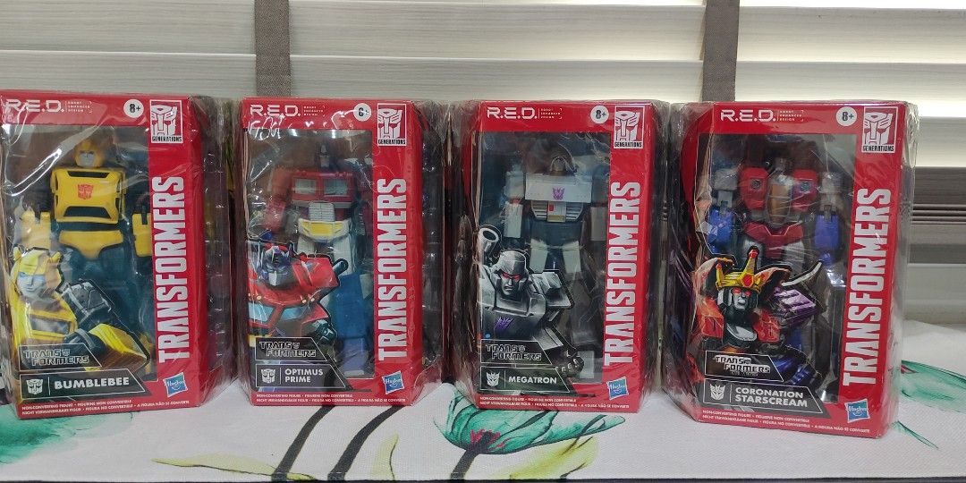 Transformers Optimus Prime Megatron Bumblebee Starscream War For ...