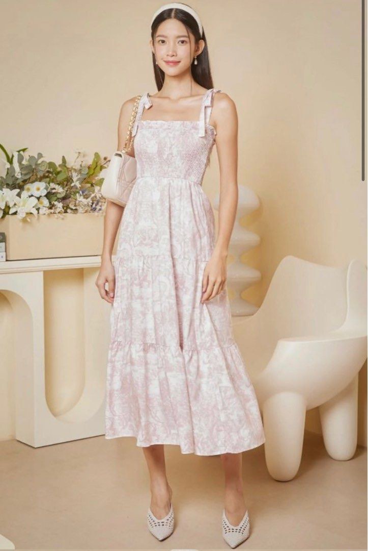 Tvd Riviera tie string dress, Women's Fashion, Dresses & Sets, Dresses ...