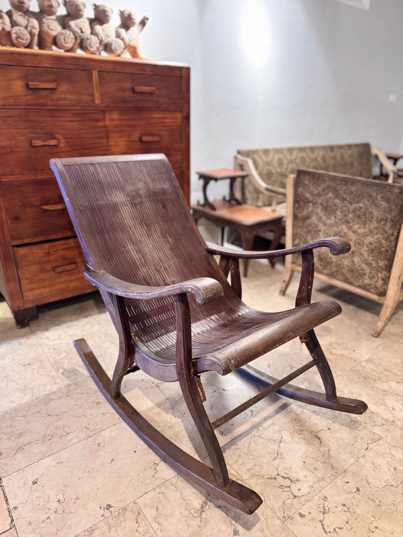 Vintage Butaka Rocking Chair, Hobbies & Toys, Memorabilia ...