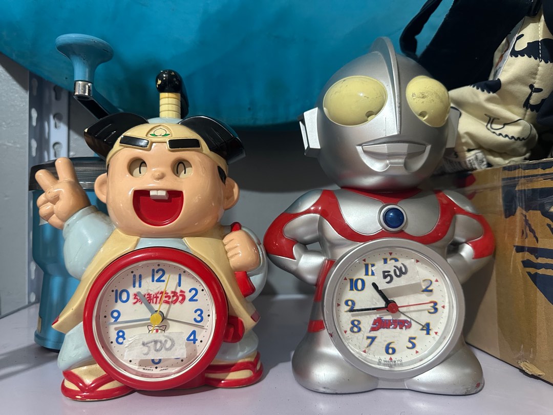 Vintage Ultraman Clock, Hobbies & Toys, Toys & Games on Carousell