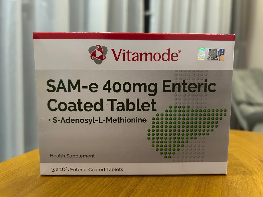 Vitamode SAM-e 400mg Tablet 30s, Health & Nutrition, Health Supplements ...