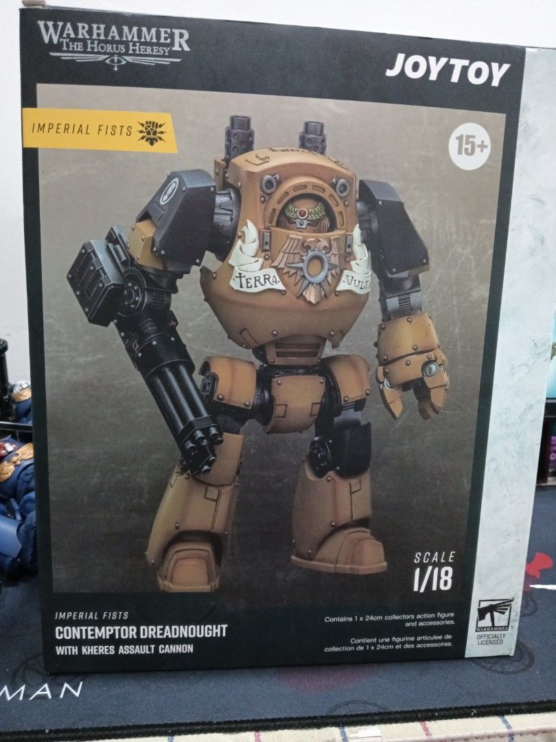 Warhammer 40k 1/18 scale contemptor dreadnought with kheres assault ...