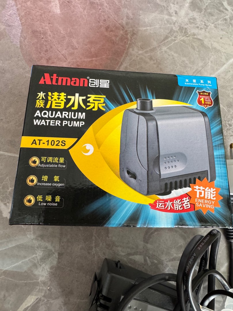 Well used Atman AT-102s water pump, Pet Supplies, Homes & Other Pet ...