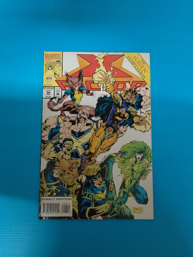 X-Factor #98 ( Tom Raney - Cover Art ) Marvel Comics, Hobbies & Toys ...