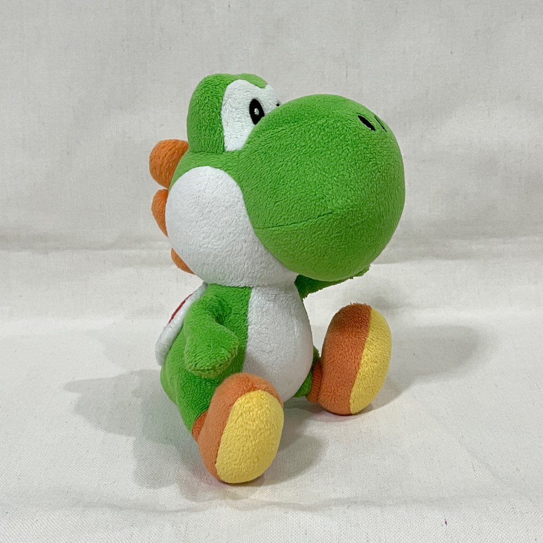 Yoshi Super Mario Bros Ninento Small Mascot Plush Toy w Beads, Hobbies ...