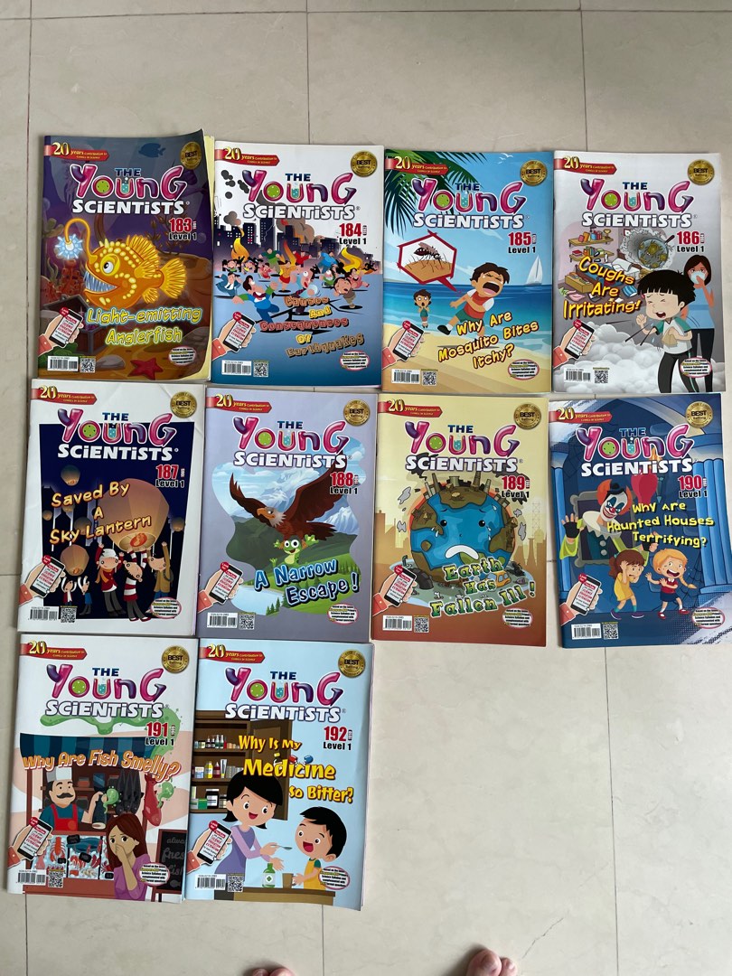 Young scientists x 20 magazines, Hobbies & Toys, Books & Magazines, Magazines on Carousell