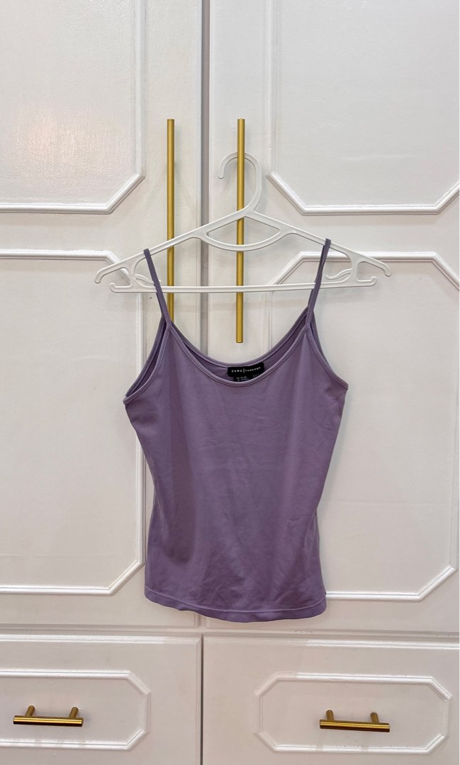Zara body hugging tank top, Women's Fashion, Tops, Sleeveless on Carousell