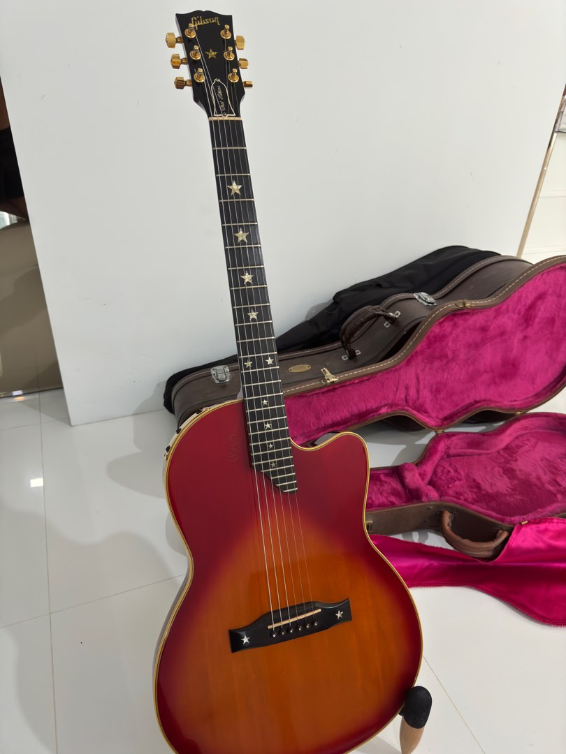 1991 Gibson Chet Atkins SST, Hobbies & Toys, Music & Media, Musical ...