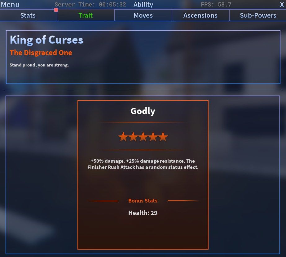 ️+29生命 ️ GODLY KING OF CURSES SUKUNA 神聖詛咒之王宿儺 aut a universal time ...