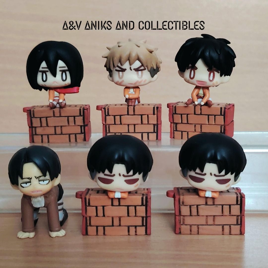 AUTHENTIC ] EACH Attack on Titan AOT - Earphone Jack Assorted Mini ...