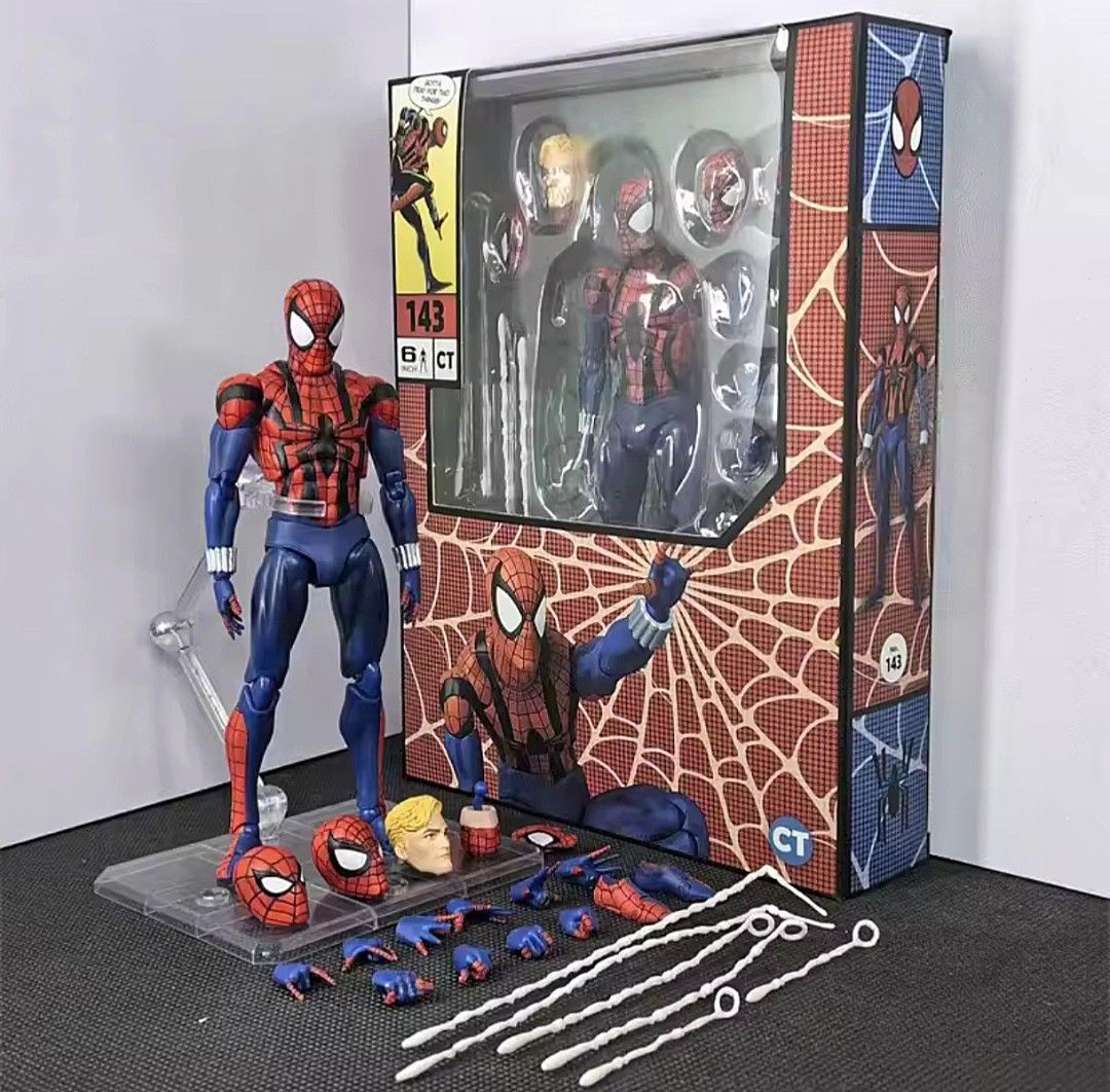 🔥 Marvel CT Toys MAFEX 143 Ben Reilly Spider-Man - [ SPIDER-MAN ...