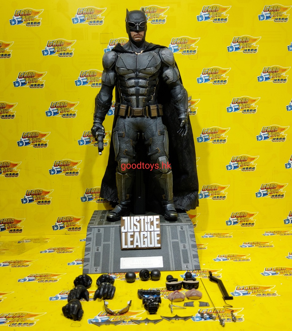 中古無盒 HOTTOYS MMS432 1/6 12吋 DC JUSTICE LEAGUE BATMAN TACTICAL BATSUIT ...